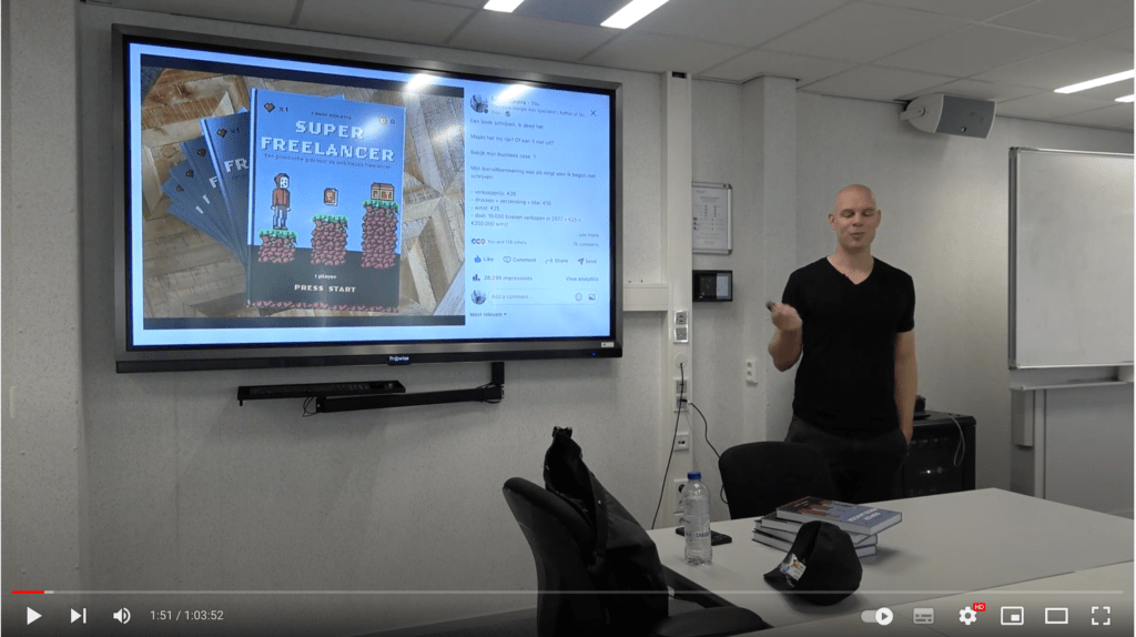 Presentatie voor startende freelancers - Edwin Dijkstra